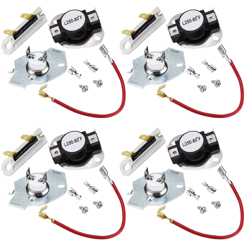 279816 Dryer Thermal Cut Out Kit & 3392519 Fuse for Whirlpool, Sears ...