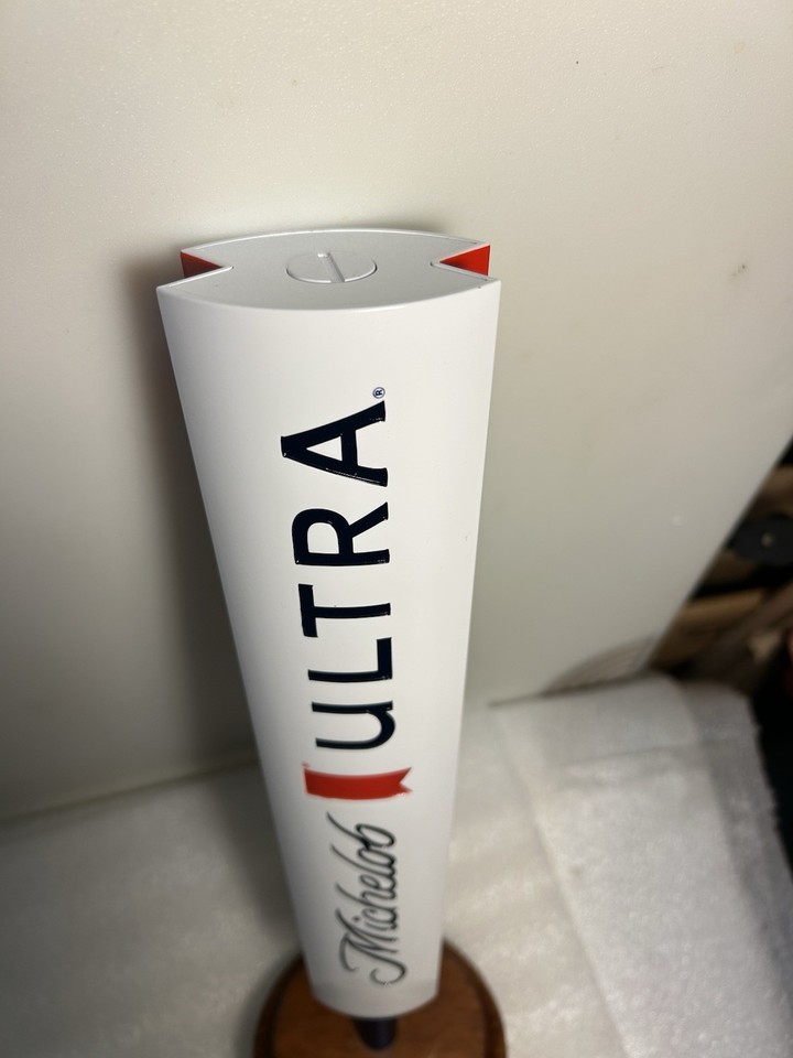 MICHELOB ULTRA ICONIC RED WHITE BLUE Draft beer tap handle ST. LOUIS ...