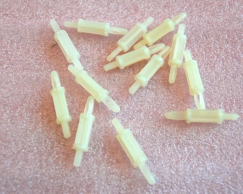 13pcs CBS-TM-10-01 Threaded Male PCB Support 5/8" Nylon Richco | eBay