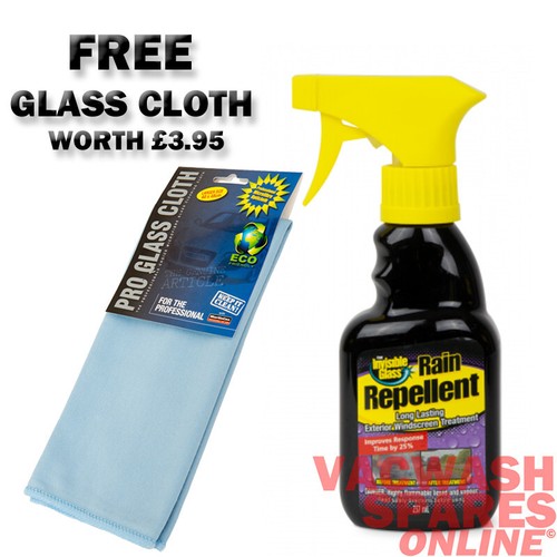 STONER INVISIBLE GLASS RAIN REPELLENT WINDSCREEN TREATMENT - FREE GLASS ...