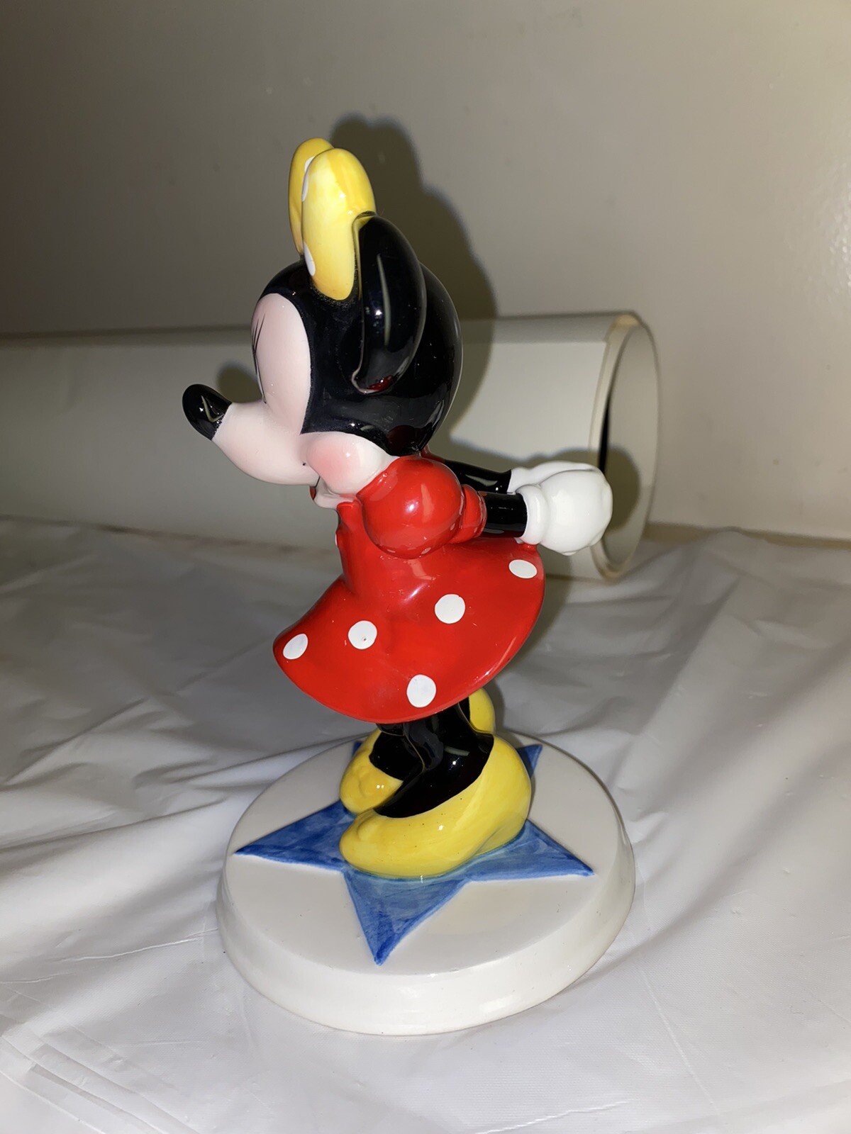 VINTAGE DISNEY MINNIE MOUSE FIGURINE BY SCHMID | eBay