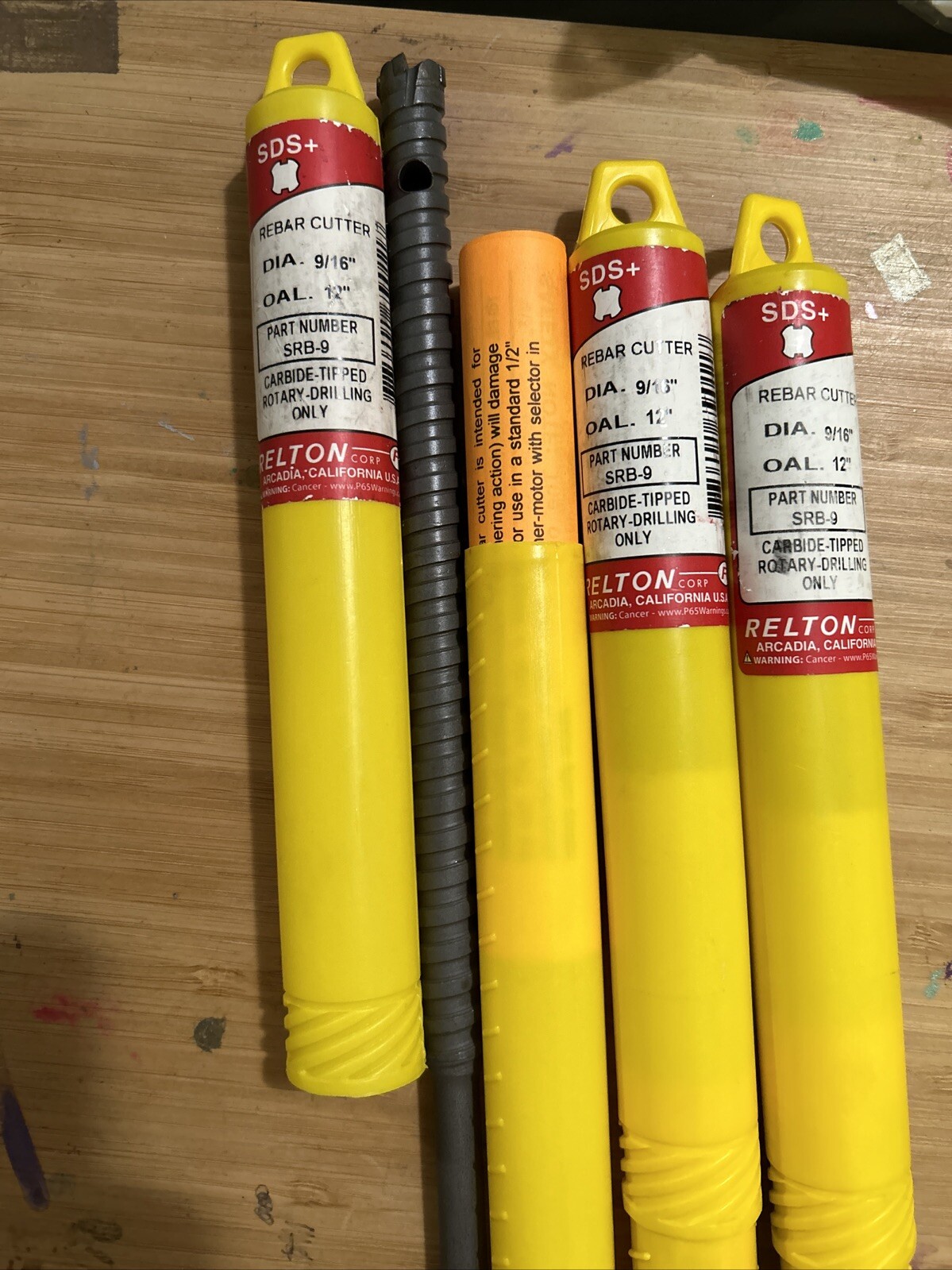 Relton SRB9 9/16"x12" Rebar Cutter with SDS-Plus Shank for sale online ...