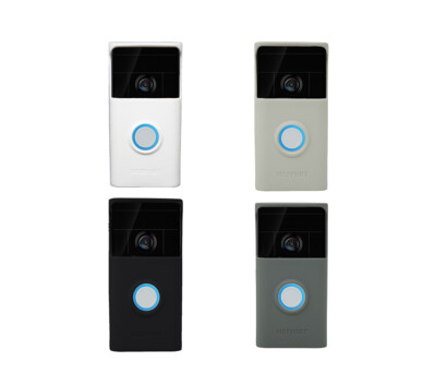 Silicone Skin Case Cover Compatible for Ring Video Doorbell (1st ...