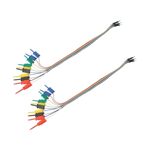 High Drive Efficiency Logic Analyzer Cable Gripper Probe Test Kit 30cm ...