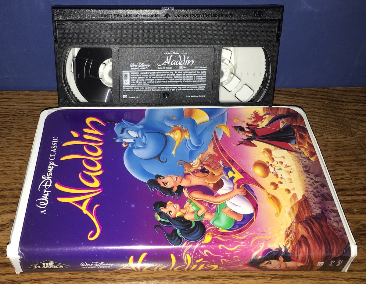 Disney Aladdin Vhs Ebay