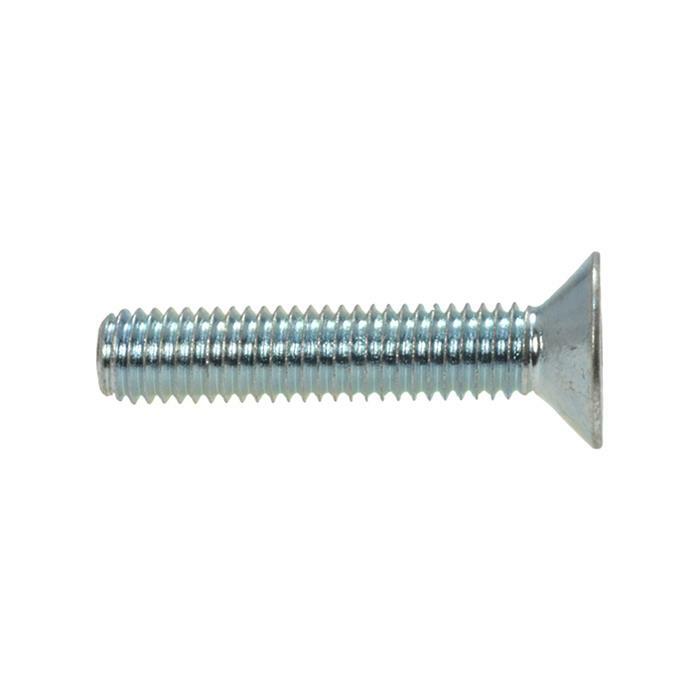 Qty 20 Countersunk Socket Head M3 (3mm) x 8mm Zinc Screw CSK Flat Bolt ...