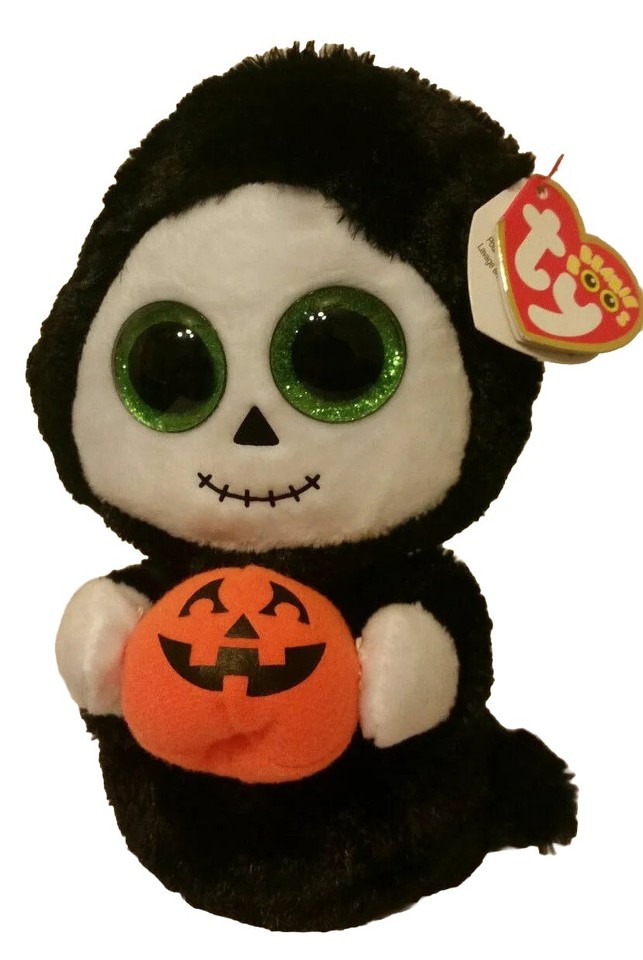 Ty Beanie Boos TREATS the Halloween Ghost / Ghoul 6" NEW MWMTs Plush ...