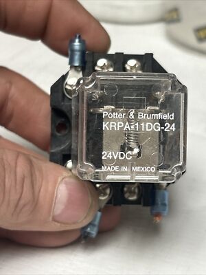 Tyco Electronic Potter Brumfield KRPA-11DG-24 Power Relay DPDT 24VDC 8 ...