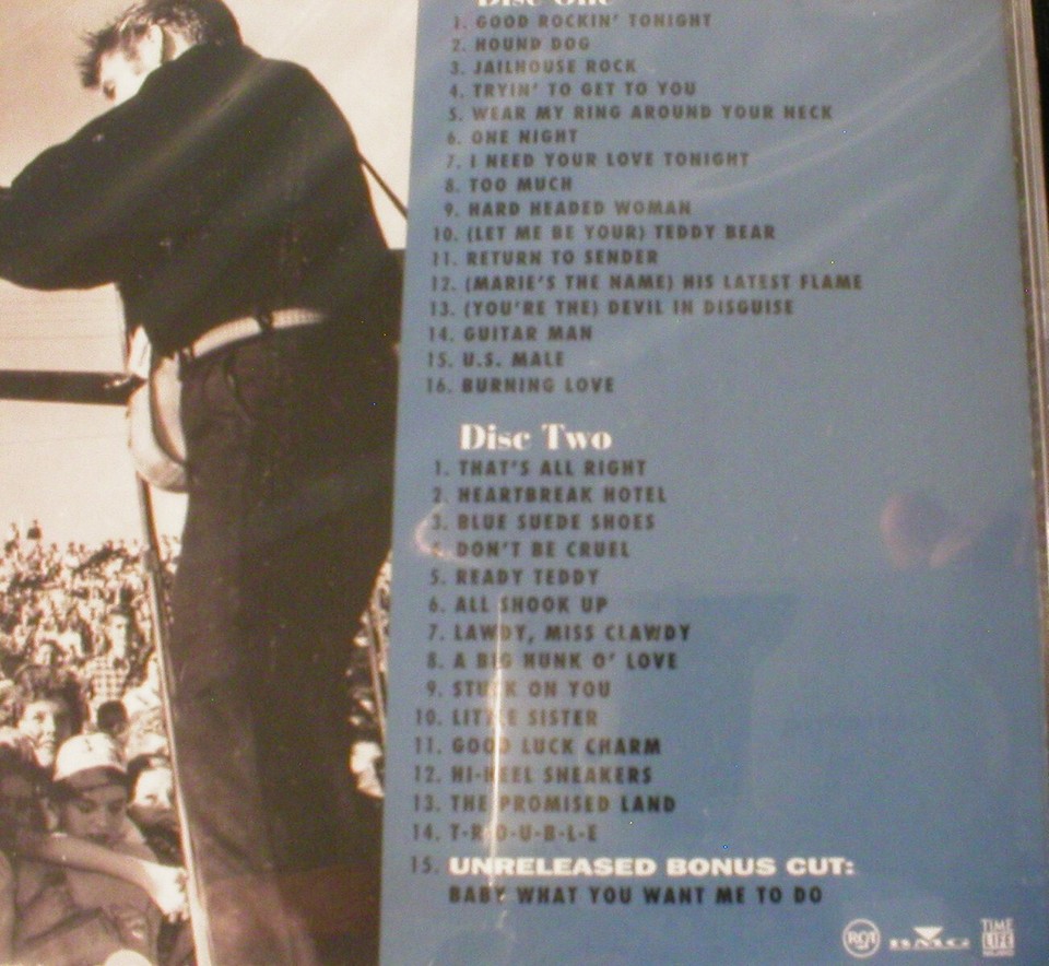 Lot of 3 -The Elvis Presley Collection Time-Life CDs Each w/ 2 Discs ...