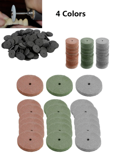 10 Pcs Dental Lab Polishing Wheels Burs Silicone Polishers Rubber Disk ...