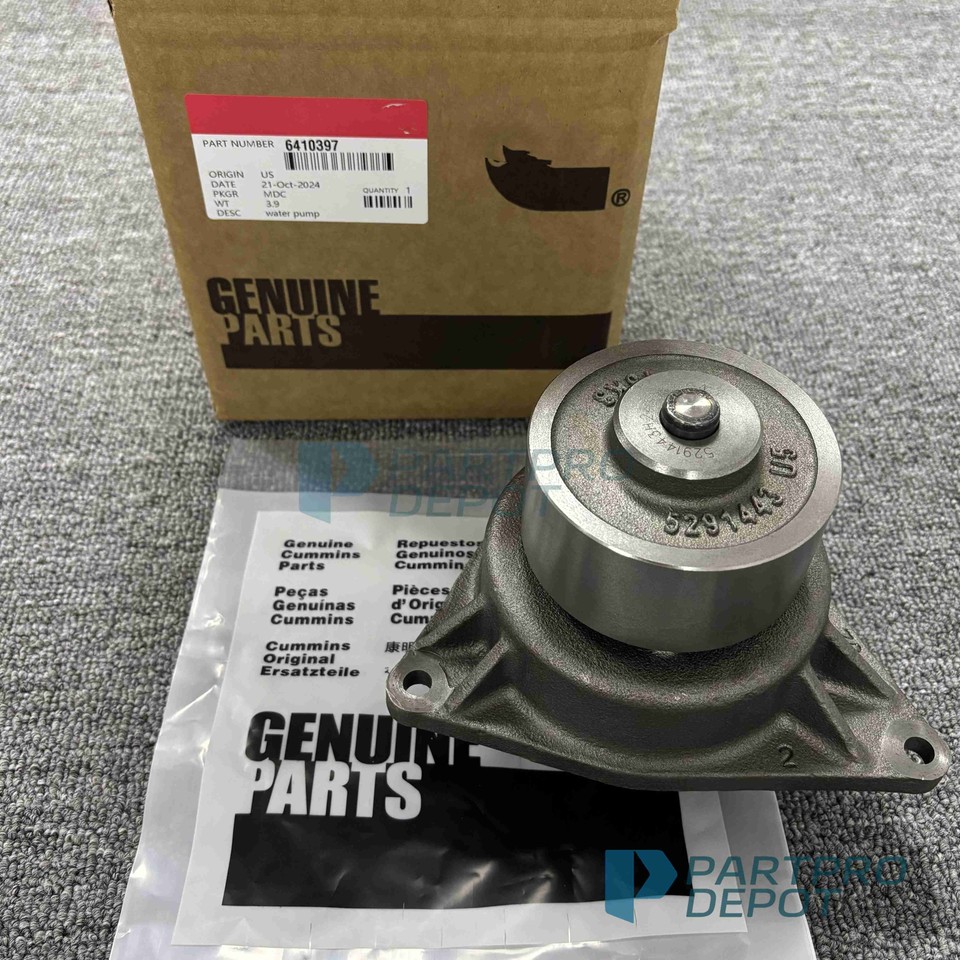 Genuine New Water Pump Kit Fit For Cummins 6410397 | eBay