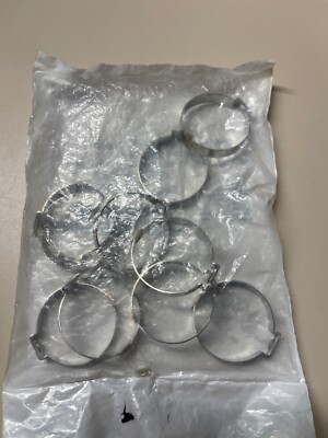 1" Stainless Steel Clamp Cinch Ring Crimp Pinch Fitting Poly 10-Pack ...