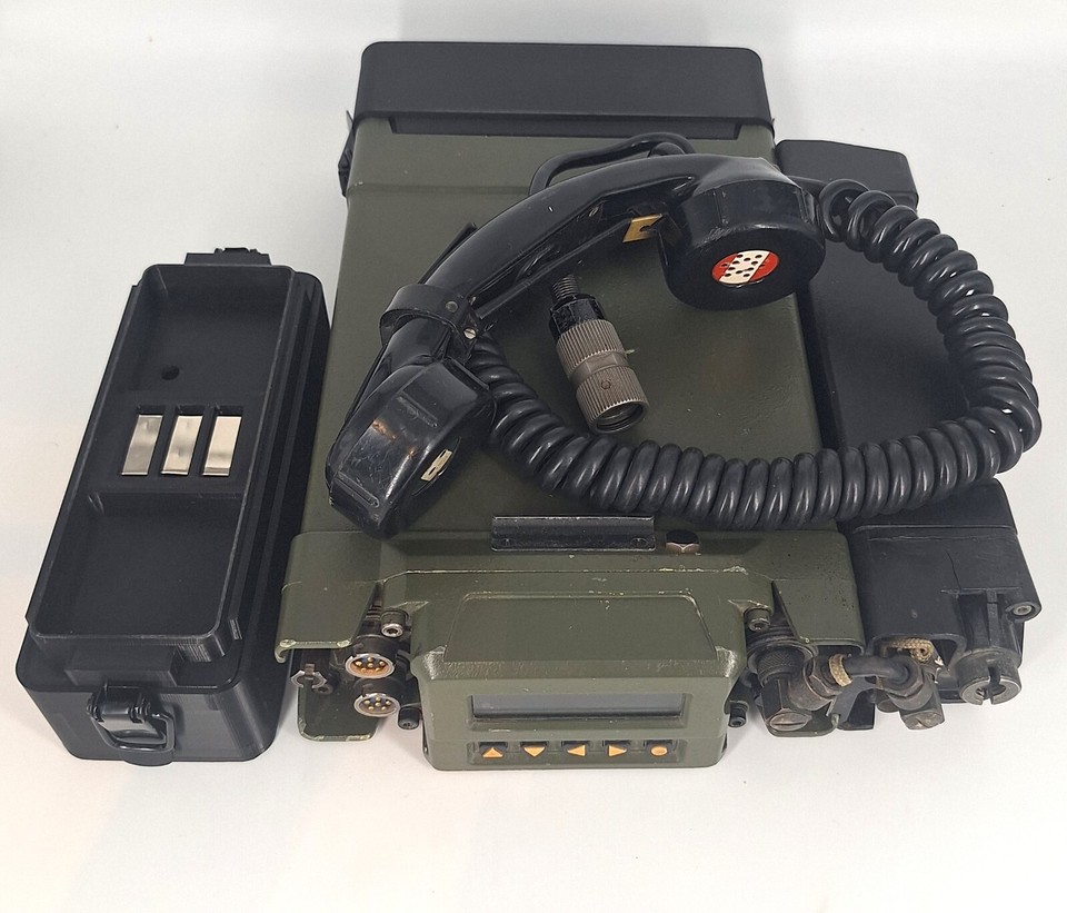 HF Manpack Grintek TR-178b QRP Military Army Radio SSB 25w Hamradio | eBay