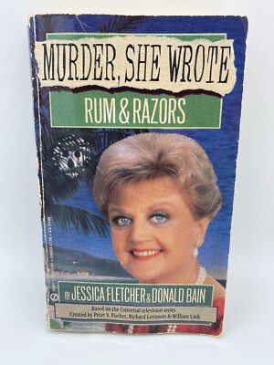 Murder She Wrote - Rum & Razors by Jessica Fletcher & Donald Bain (1995 ...