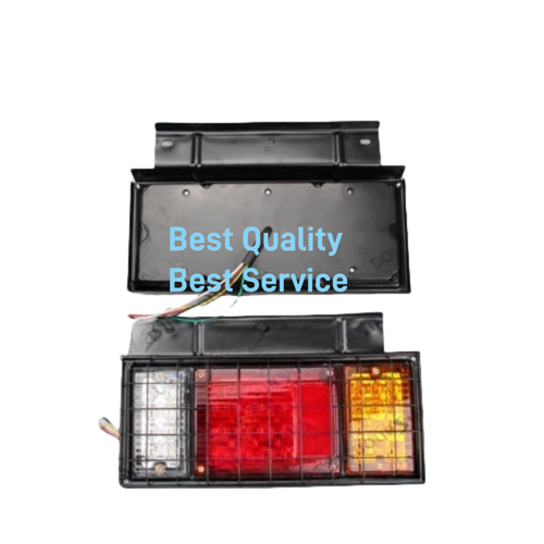 Tail Lights For ISUZU Elf NPR NKR NHR Truck Rear Lamp Steel 12V LED ...