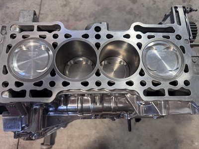 Fully Built H22A Block! Golden Eagle Sleeved Polish Honda Prelude ...
