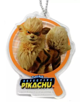 Keychain Mascot Character Windy Detective Pikachu Acrylic Charm ...