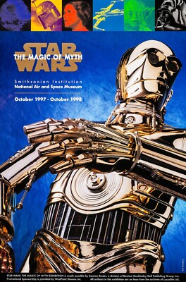 NEW Star Wars Movie Promotional C3P0 Poster Print Canvas FREE SHIPPING ...