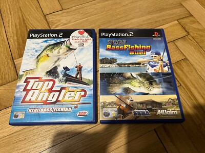 PS2 PAL Sega Bass Fishing Duel + Top Angler Complete | eBay