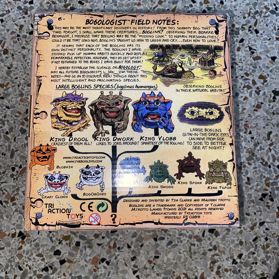 Boglins King Drool Monster Puppet First Edition Tri-Action Toys New | eBay