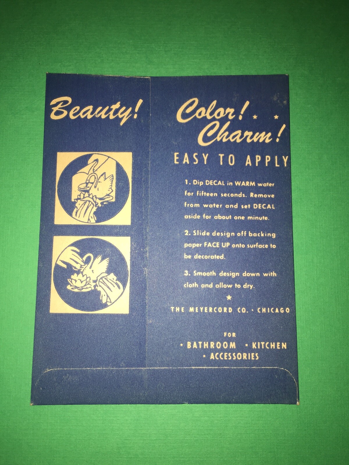 Antique Meyercord Pinup Decal Original Packaging Original 1940’s ...