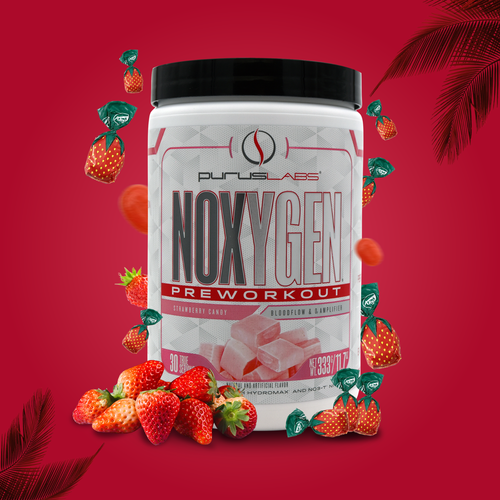 Purus Noxygen PreWorkout: HARDCORE Pump & Energy Booster 30srv ...