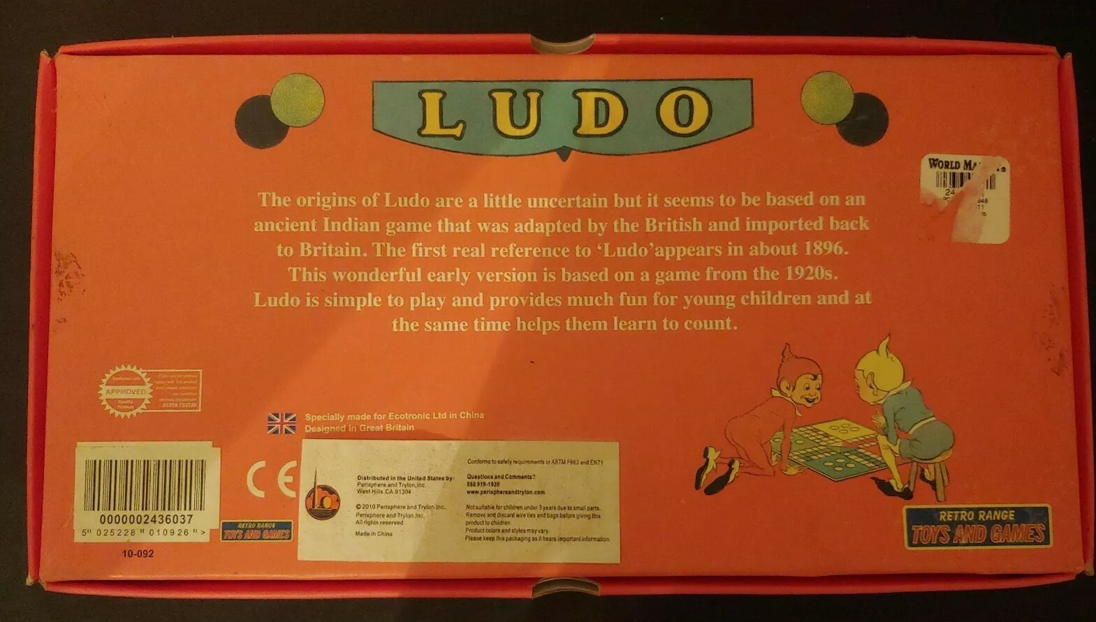 LUDO Retro Range Toys And Games Board Game Complete 2010 | eBay