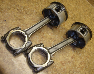 2007 Honda Shadow VT1100C VT1100 VT 1100 C Engine Pistons Connecting ...