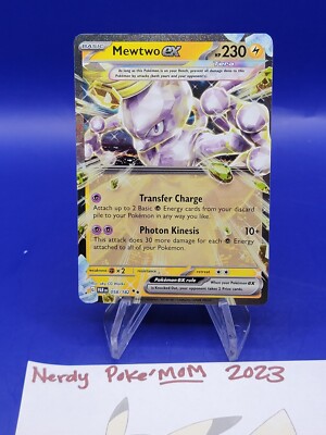 Mewtwo EX 058/182 Full Art NM/M Paradox Rift Pokemon Card | eBay