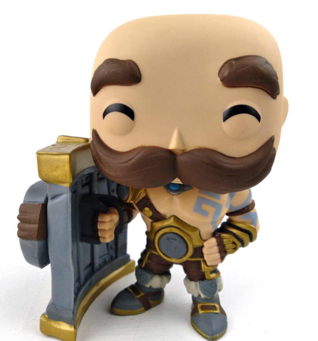 LEAGUE OF LEGENDS BRAUM FIGURE No.04 2016 RIOT GAMES POP GAMES ORIGINAL ...