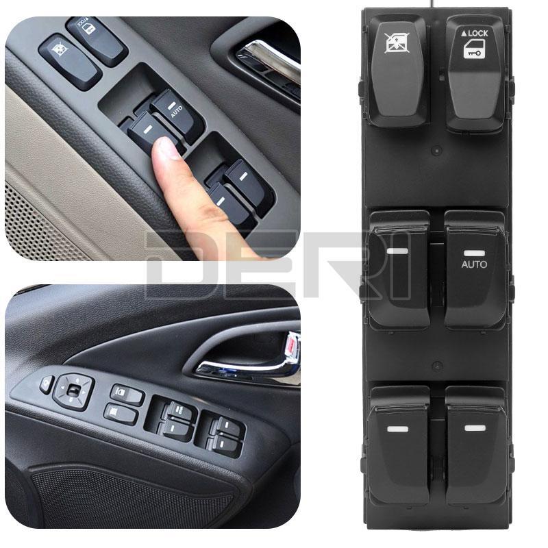 Electric Power Window Switch Master Control Fit For Hyundai IX35 2010 ...
