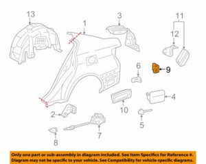 77377-30050 Toyota Retainer, fuel filler opening lid lock 7737730050 ...