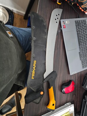 Fiskars Machete Clearing Tool With Sheath 15" | eBay