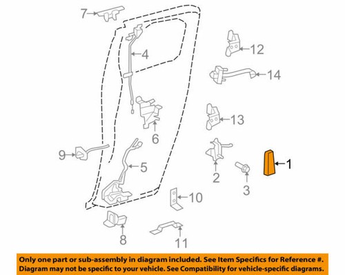 69205-35010-B0 Toyota Handle sub-assy, rear door inside, rh ...