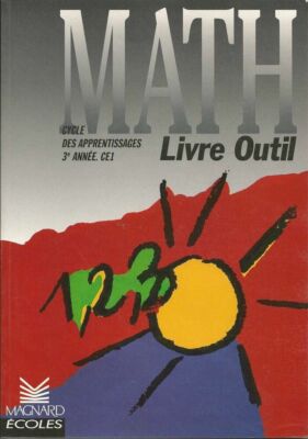 Math livre outil: Cycle des apprentissages 3e année CE1 | Très bon état ...