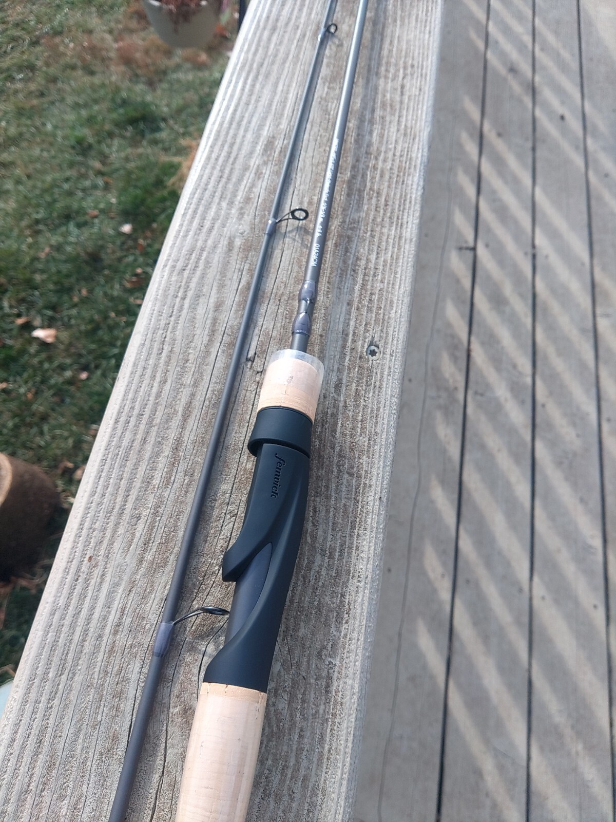 Fenwick HMG 6' 2 Piece Light-Moderate Fast Action Salesman Sample Rod ...