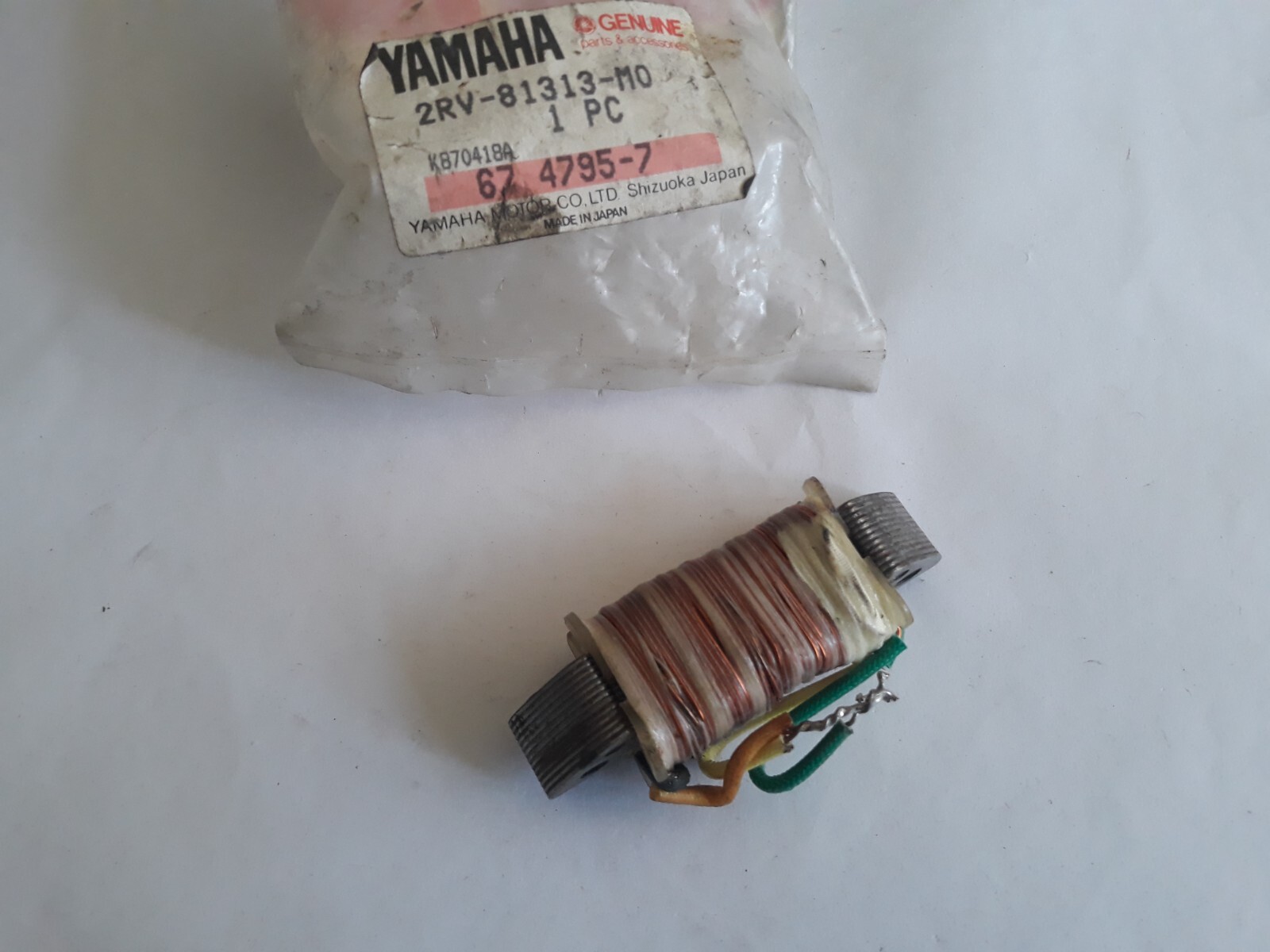 Used Genuine Yamaha Lighting Coil 1 2RV-81313-M0 FS1 87-89 | eBay