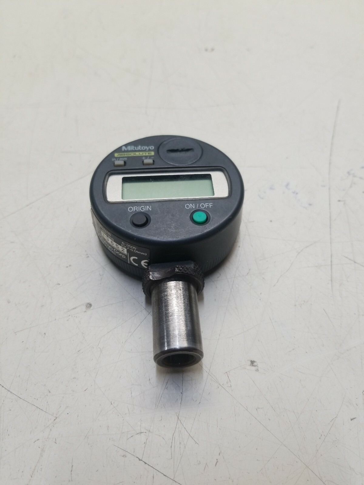 Mitutoyo Absolute Digital Indicator ID-S1012EB 543-683B | eBay