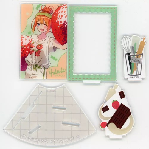 Acrylic stand/acrylic panel Nakano Yotsuba Diorama stand with acrylic ...