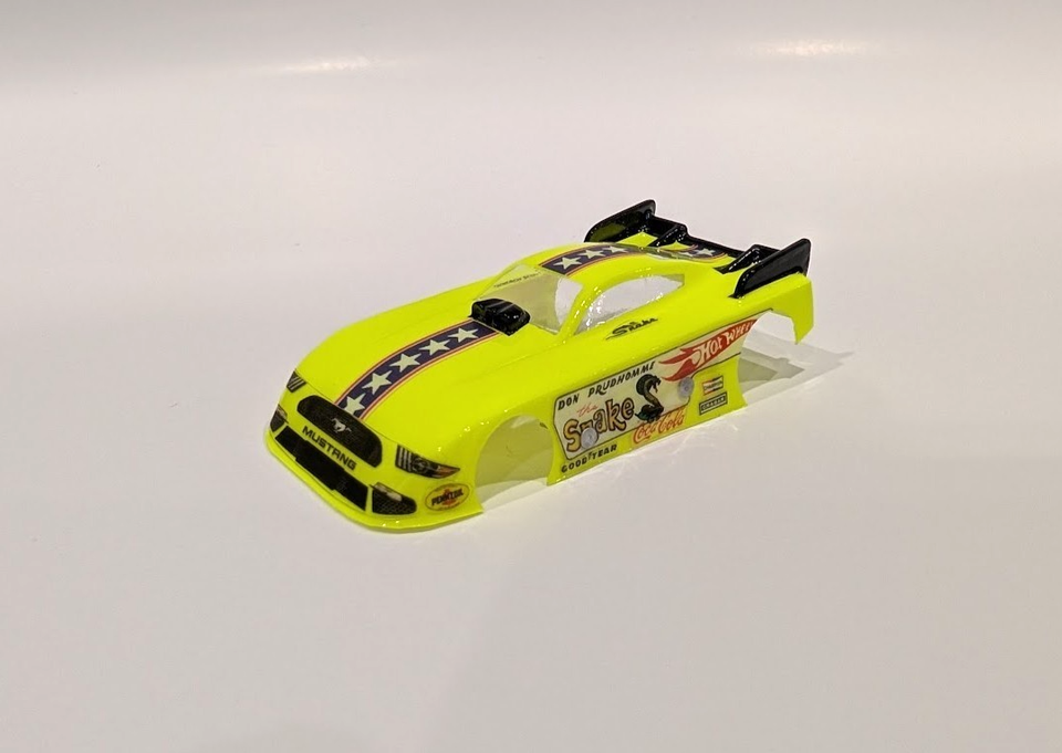 Custom Painted Lexan HO Slot Car Body 1/64 For Viper/BSRT/Wizzard ...