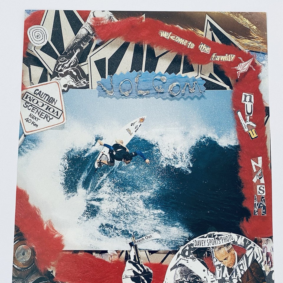 Vintage Volcom Poster Original 1990s Print Ad Rare Vintage Surf Y2K ...