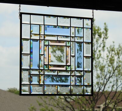 Stained Glass Windows - Wooden Window Frame