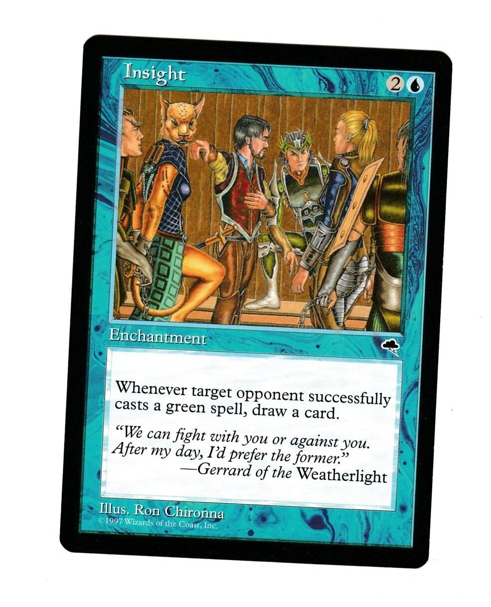1x Insight EX Tempest Mtg Magic EDH 1x x1 | eBay