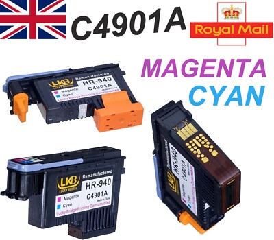 HP 940 Compatible Cyan/Magenta printhead (C4901A) for OFFICEJET PRO ...