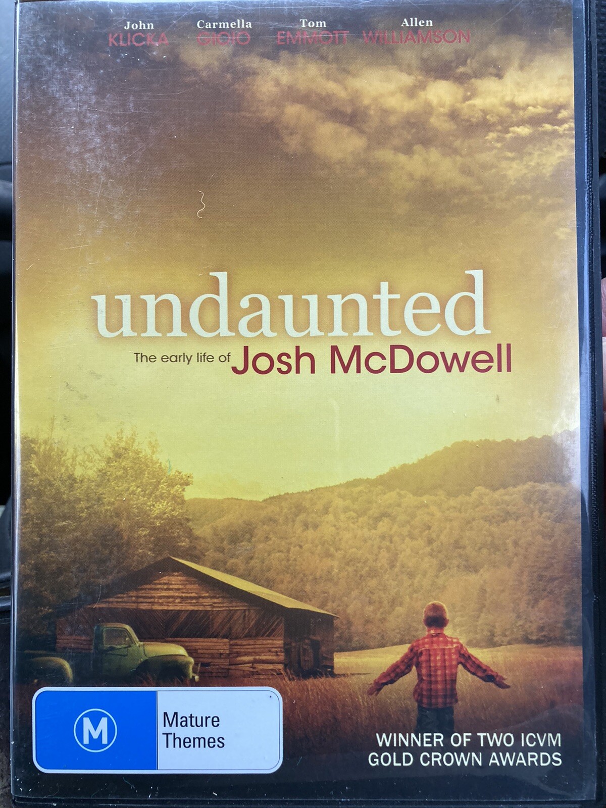 Undaunted DVD GD1 faith-based movie covers John McDowell's journey ...