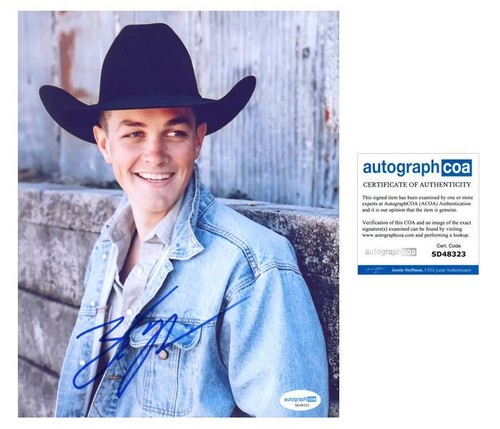 Zach Top "Cold Beer and Country Music" Singer AUTOGRAPH Signed 8x10 ...