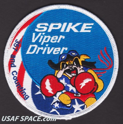 USAF 62ND FIGHTER SQUADRON - SPIKE VIPER DRIVER -Luke AFB, AZ- ORIGINAL ...