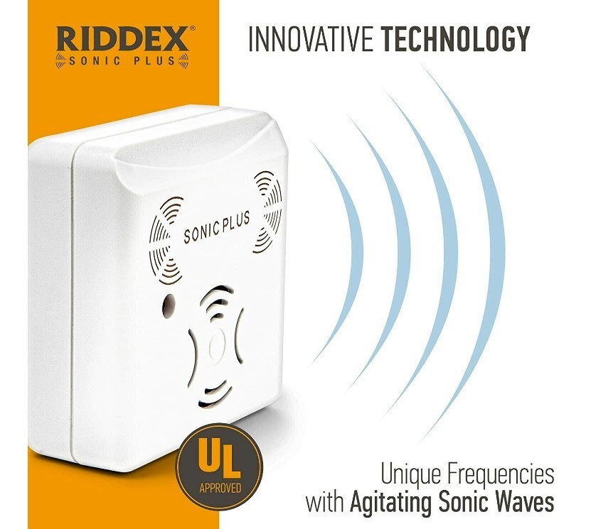 Riddex Sonic Plus Pest Repeller Set of 3 Electric Repellant for sale ...