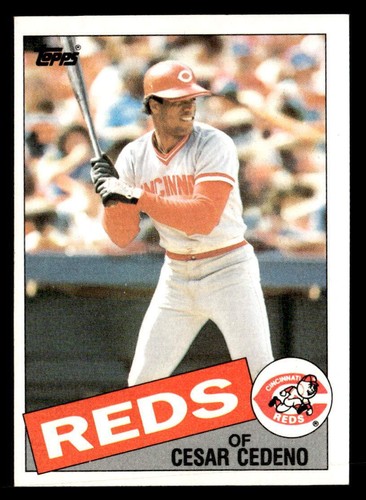 Cesar Cedeno 1985 Topps Card #54 Cincinnati Reds | eBay