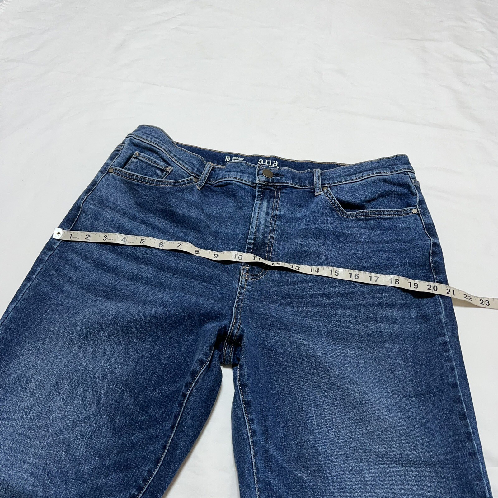 ANA A New Approach High Rise Curvy Slim Straight Stre… - Gem
